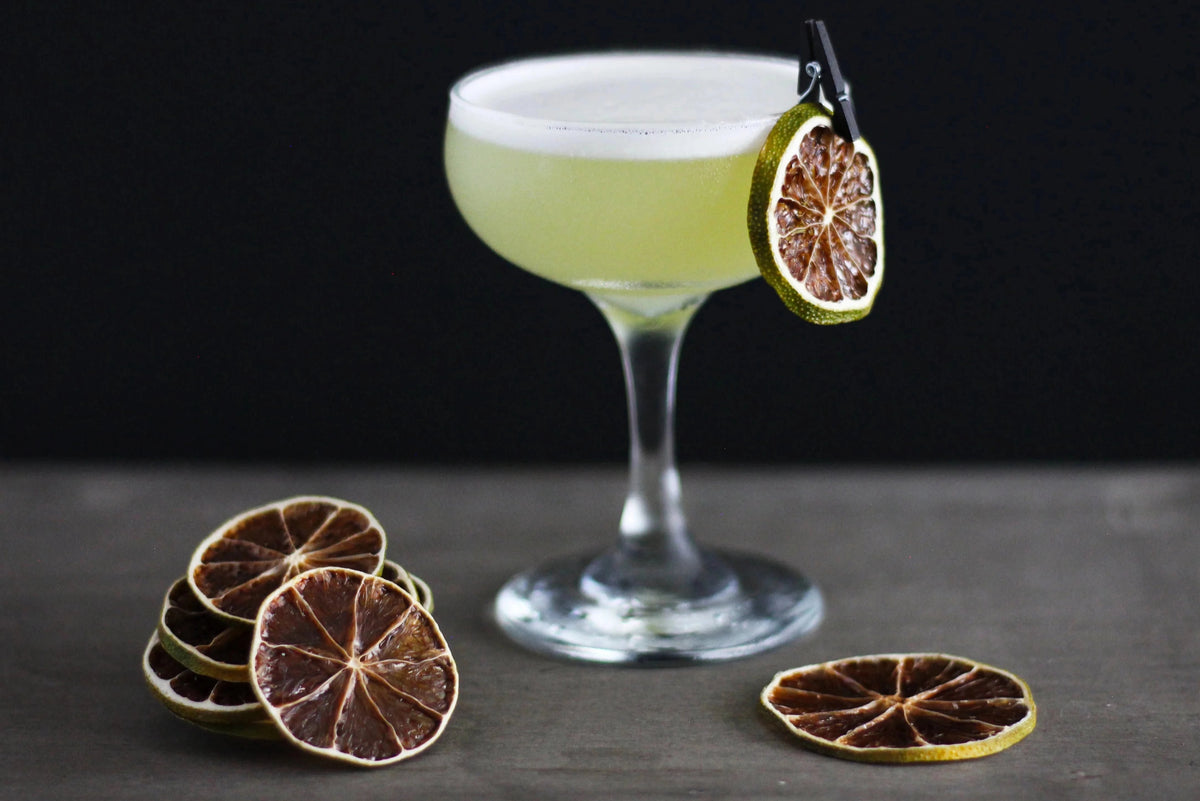 Lime Drink Garnishes Dehydrated Fruit Slices Dried Premium Cocktail ...