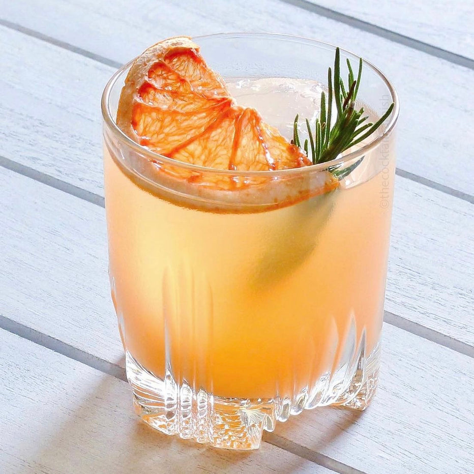 Red Grapefruit Dehydrated Fruit Slices Dried Cocktail Garnish by Kate ...